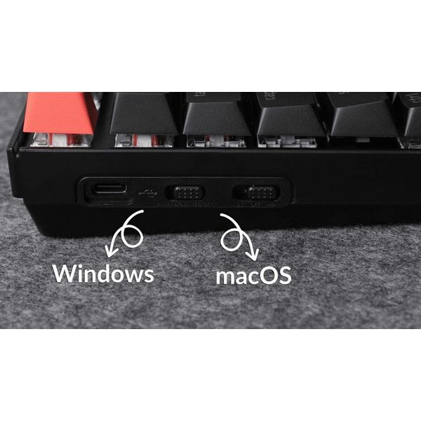 Πληκτρολογιο Keychron K8 V2 (k8x-h3) QMK Bt/wired Mechanical Keyboard ...