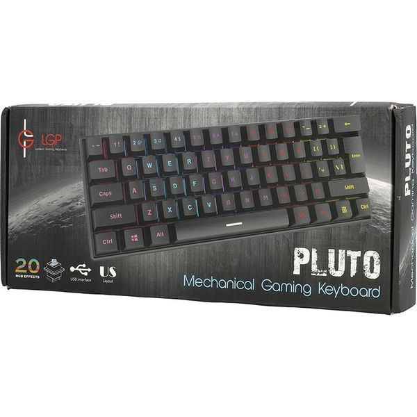 Lamtech RGB Mechanical Gaming Keyboard Blue Switch Black With Type-c ...