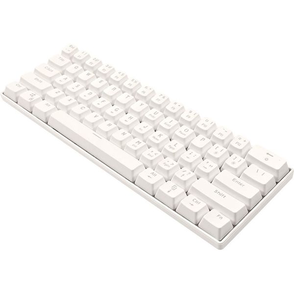 Lamtech RGB Mechanical Gaming Keyboard Blue Switch White With Type-c ...