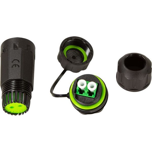 Logilink Outdoor Fiber Optic Duplex LC Connector With Cable Gland AND ...