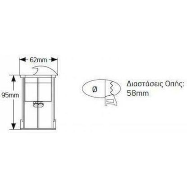 Geyer Φωτιστικο LED Δαπεδου 1W 3000k 60lm Ip68 Φ58mm - Φωτιστικα (PER ...