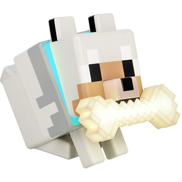 Paladone GLO Buddies: Minecraft - Wolf Light - Φωτισμος (PER.260703)