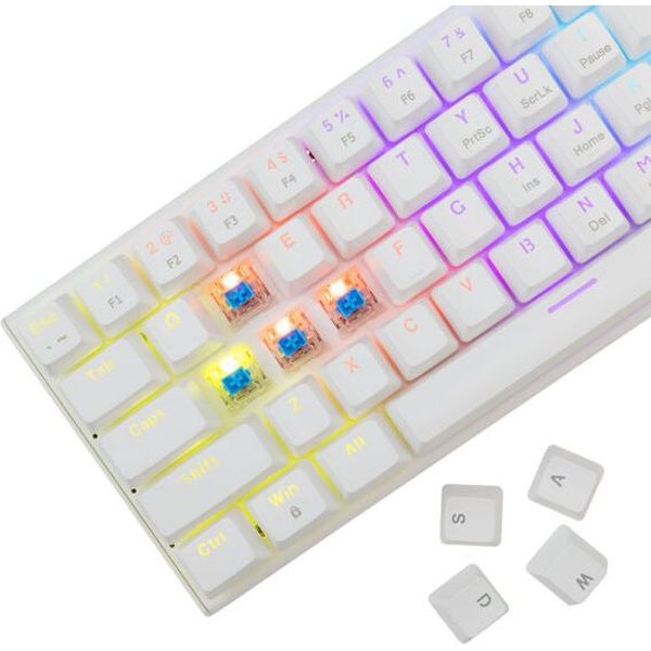 White Shark Mechanical Keyboard Gk-002221v2 US Blue Switch Wakizashi-2 ...