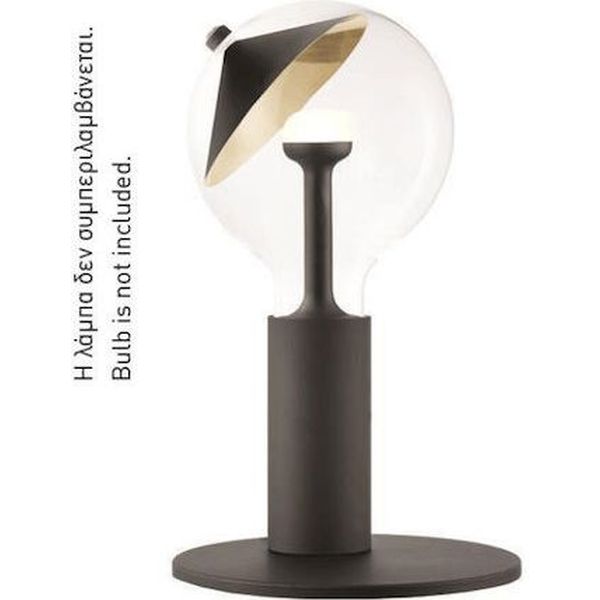 Eurolamp Φωτιστικο Επιτραπεζιο Μαυρο Κολωνα - Φωτιστικα (PER.268083)