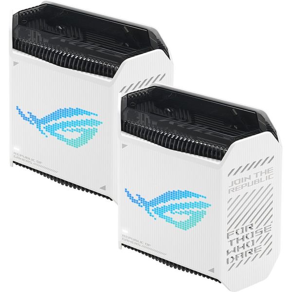 Mesh System Asus ROG Rapture Gt6(w-2-pk) Ax10000 Whole-home Mesh Wifi 6 ...