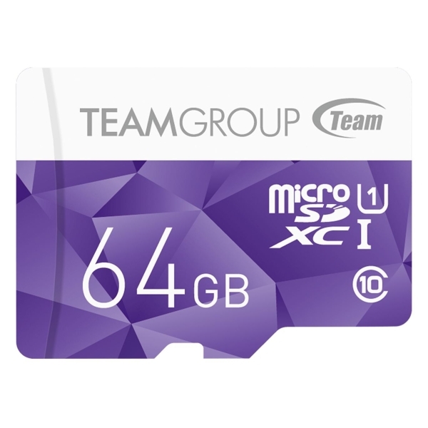 Team Group Tcusdx64guhs41 Color Card Series 64gb Micro Sdxc Uhs-i ...