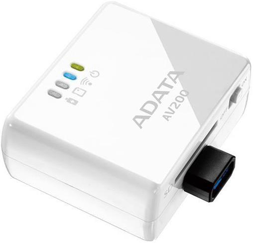 Adata Aav200-cwh Dashdrive AIR Av-200 Wireless Access Point With Card ...