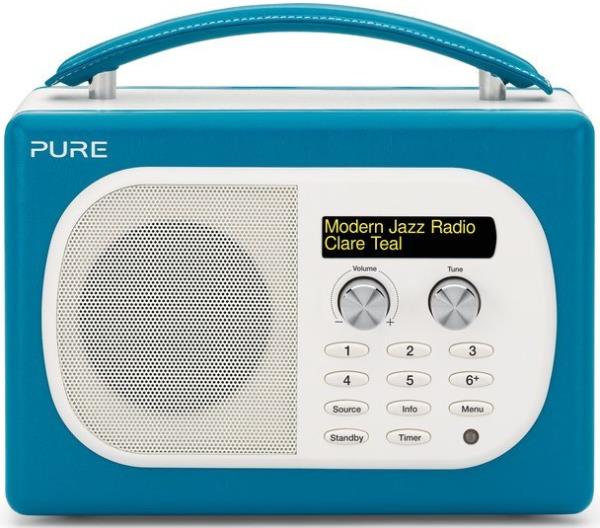 Pure Evoke MIO Teal Portable DAB Digital AND FM Radio - Radios (PER.503843)