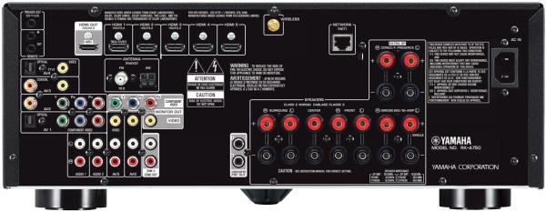 Yamaha Ραδιοενισχυτης Rx-a750 Black - Ενισχυτες (PER.504322)