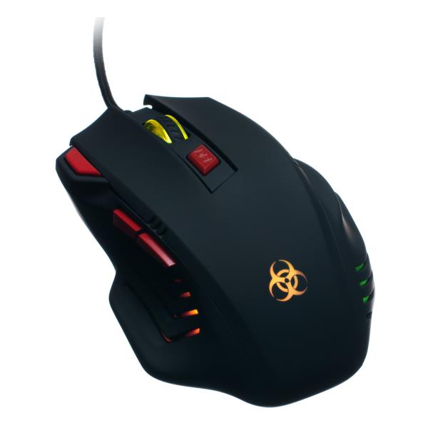 Connect IT Ci-191 Biohazard Gaming Mouse Black - Ποντικια (PER.506450)