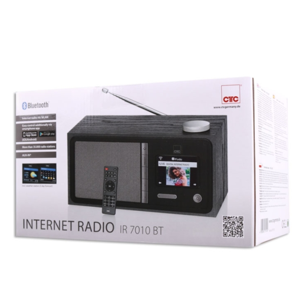 Clatronic IR 7010 BT Internet Radio - Radios (PER.506965)