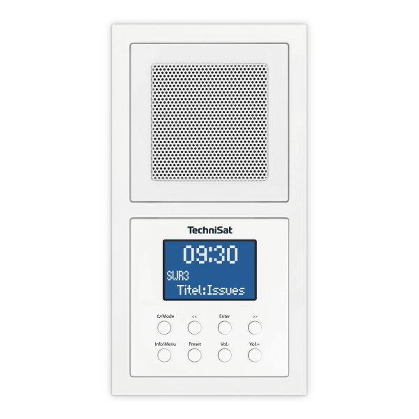 Technisat Digitradio UP 1 Dab+/fm Flush-mounted Radio White - Radios ...