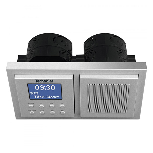 Technisat Digitradio UP 1 FM DAB Bluetooth Silver - Radios (PER.507418)