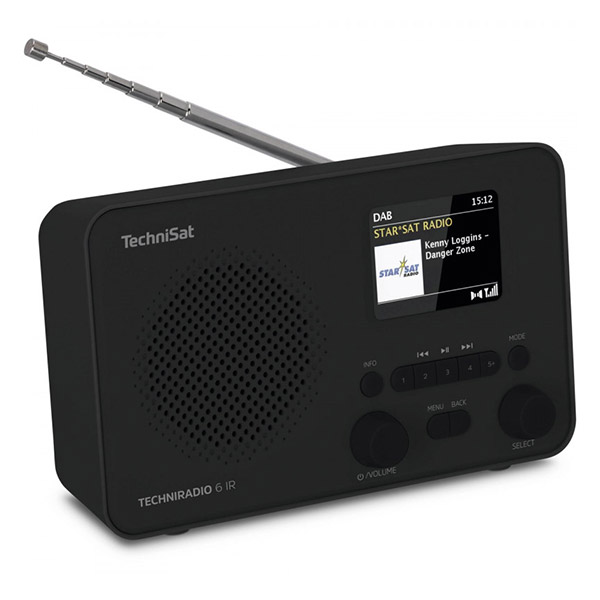 Technisat Techniradio 6 IR Black 0000/3961 - Radios (PER.507424)