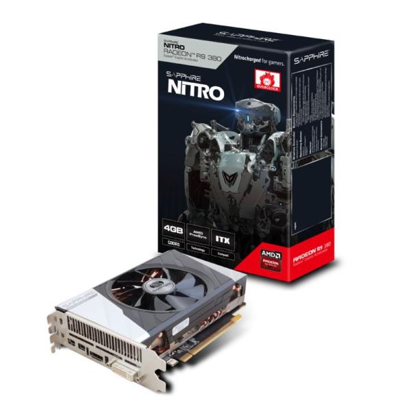 VGA Sapphire AMD Radeon R9 380 4G D5 ITX Compact 4GB Gddr5 Pci-e Retail ...