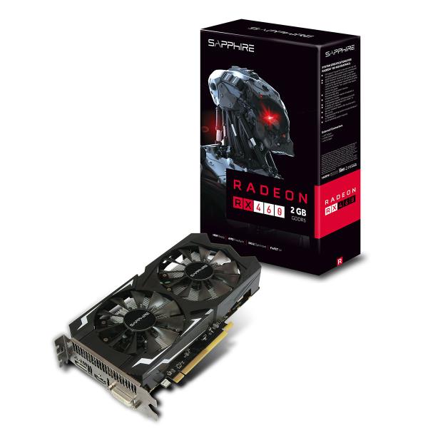 VGA Sapphire AMD Radeon RX 460 2GB Gddr5 Pci-e Retail - Καρτα γραφικων ...