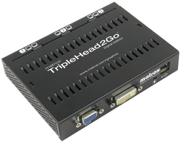 Matrox Triplehead2go Displayport Edition - Converters (PER.512116)