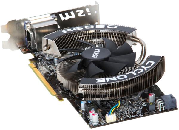MSI R6850 Cyclone 1gd5 Pe/oc 1GB Pci-e Retail - Καρτα γραφικων (PER.514440)
