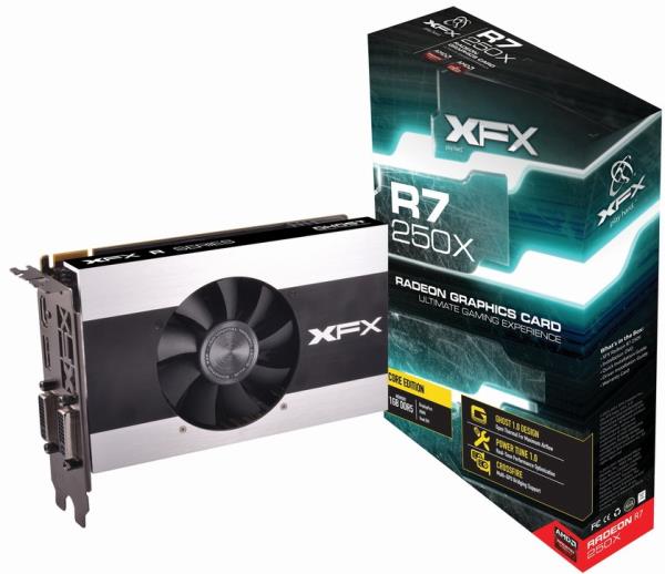 VGA XFX AMD Radeon R7 250x R7-250x-znj4 Core Edition 1GB Ddr5 Pci-e ...