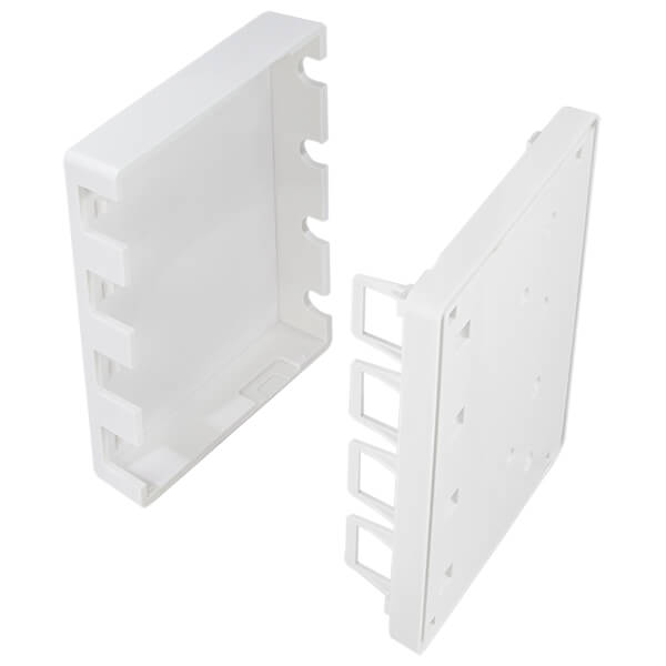 Logilink Nk4034 Surface Mount BOX For Keystone 4-port - Accessories ...
