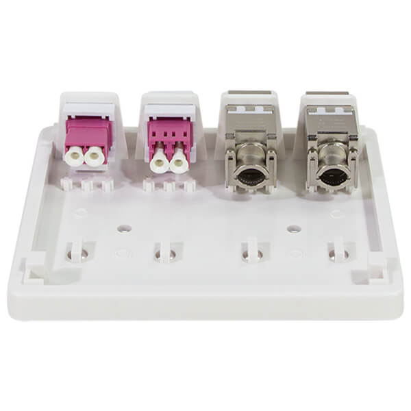 Logilink Nk4034 Surface Mount BOX For Keystone 4-port - Accessories ...