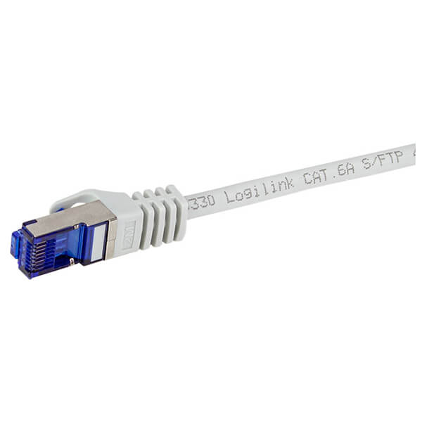 Logilink C6a092s Cat.6a S/ftp Ultraflex Patch Cable 10M Grey - Καλωδιο δικτυωσης (PER.522012)