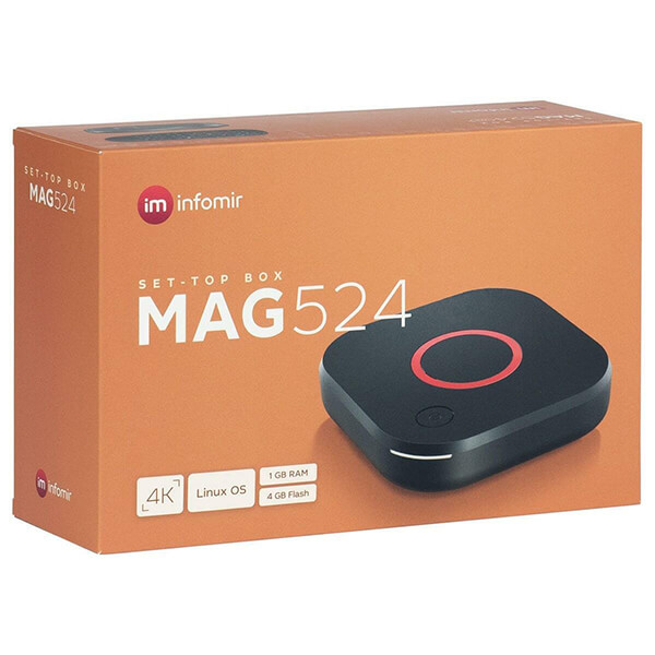 Δεκτης Informir TV BOX IP Μαg524 4K - Δορυφορικα (PER.527614)