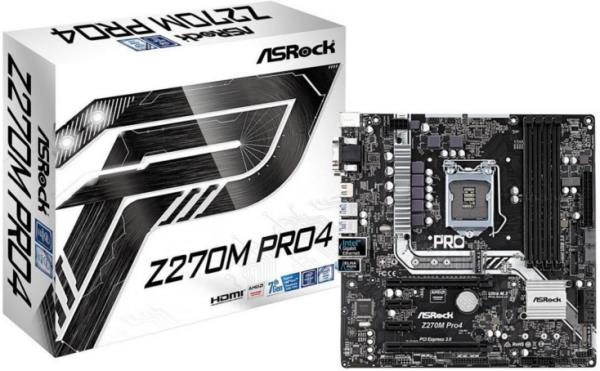 Μητρικη Asrock z270m Pro4 Retail - Μητρικη καρτα (PER.528971)