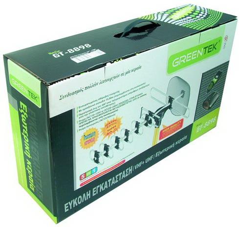 Greentek Gt-8898 Κεραια Εξωτερικου Χωρου - Κεραιες τηλεορασεων (PER.534019)
