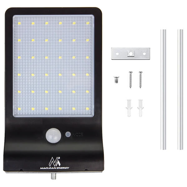 Maclean Mce444 Solar LED Lamp With Motion Sensor 450lm - Φωτισμος (PER ...