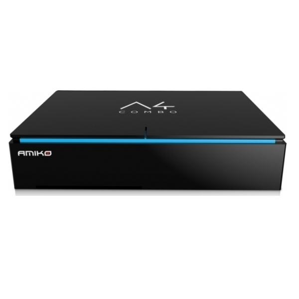 Amiko A4 Combo 4K Digital Satellite & T2 Terrestrial / Cable Receiver ...