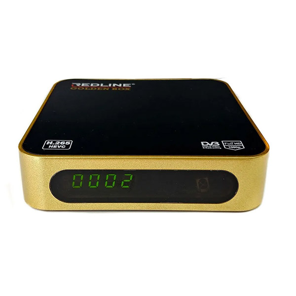 Δορυφορικος Δεκτης Redline Golden BOX Dvb-s2 - Δορυφορικα (PER.534179)
