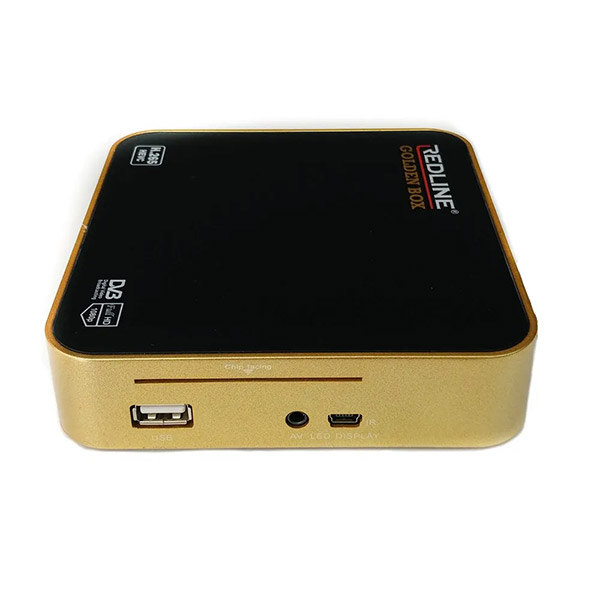 Δορυφορικος Δεκτης Redline Golden BOX Dvb-s2 - Δορυφορικα (PER.534179)