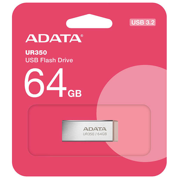 Adata Ur350-64g-rsr/bg Ur350 64gb USB 3.2 Flash Drive Brown - Μνημες ...