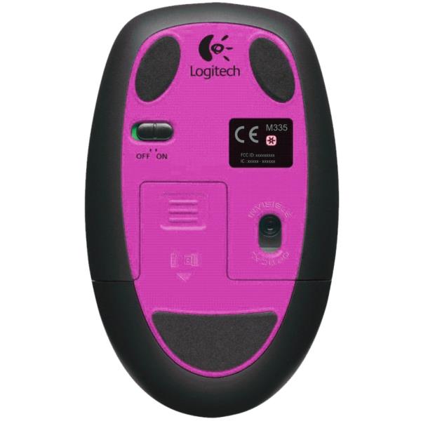 Logitech M345 Wireless Mouse - Pink Petal - Ποντικια (PER.570403)