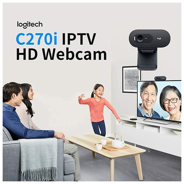 Logitech 960-001084 C270i HD Webcam 720p - Web cameras (PER.570996)