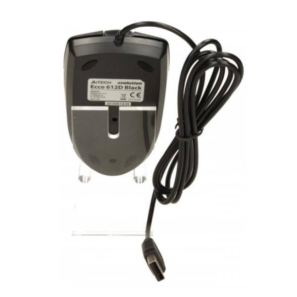 A4tech Op-620d-u3 2X Click Optical Mouse USB Black - Ποντικια (PER.571294)