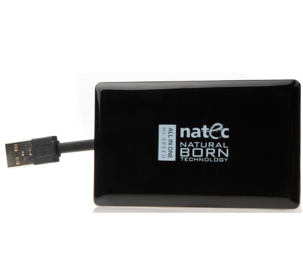 Natec Ncz-0334 Dragonfly ALL IN ONE Usb2.0 Card Reader Black - Συσκευες ...
