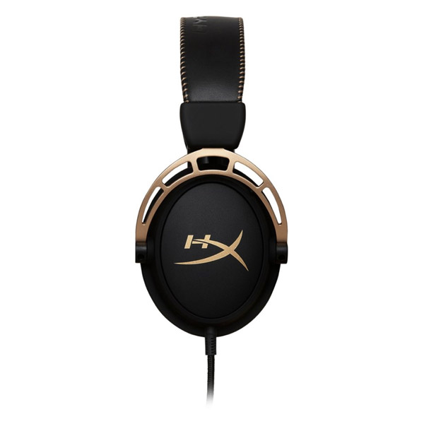 Hyperx Hx-hsca-gd/nap Cloud Alpha Gold Limited Edition Gaming Headset ...