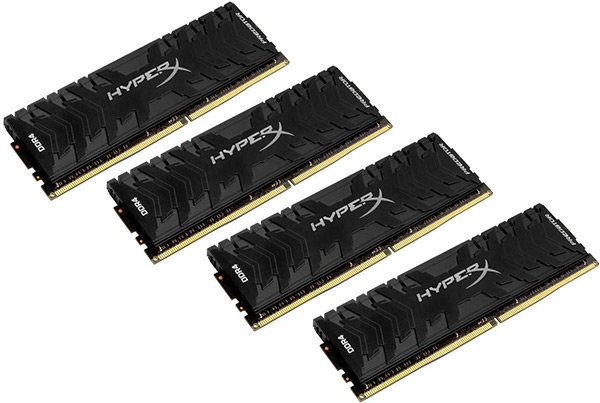 RAM Hyperx Hx436c18pb3k4/128 Predator 128gb (4x32gb) Ddr4 3600mhz XMP ...