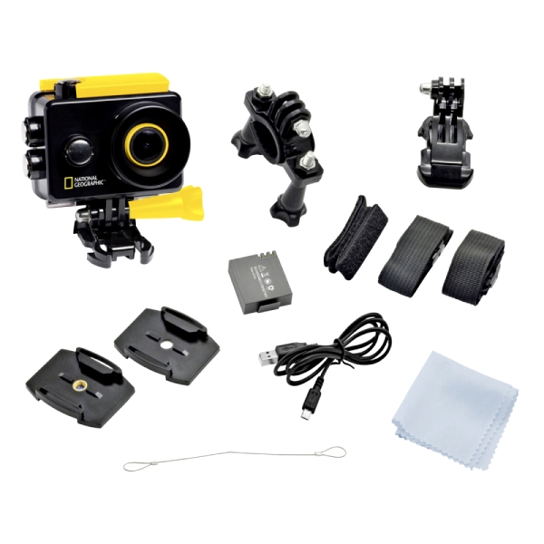 National Geographic Full HD Wifi Action Camera Explorer 2 - Action ...