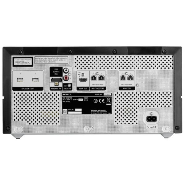 Sony Mhc-m60d High Power Audio System With Dvd/karaoke - Hi-fi (PER.579683)