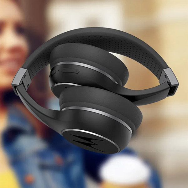 Motorola Escape 220 Μαυρο Ασυρματα Bluetooth 5.0 Over EAR Ακουστικα ...