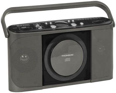 Thomson Rcd180 Portable Radio/cd Player Black - Cd player (PER.584813)