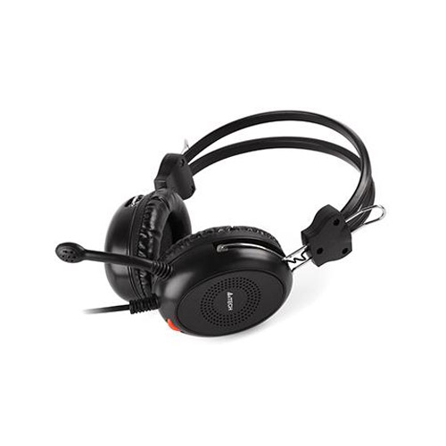Headphones A4tech Hu-30, Stereo, Usb, Black - Ακουστικα (PER.586460)