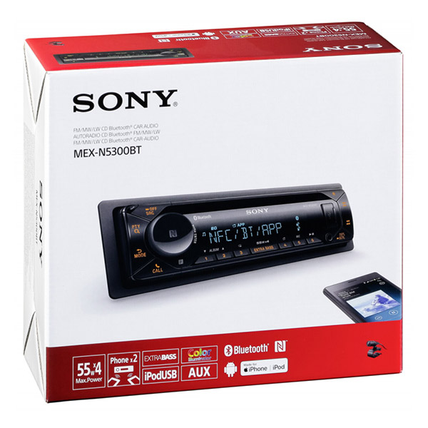 Sony Mex-n5300bt Mexn5300bt.eur - Ηχοσυστηματα αυτοκινητου (PER.586713)