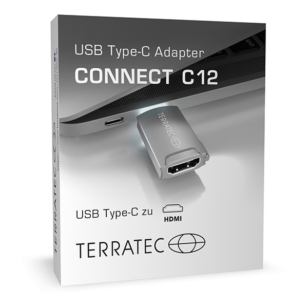 Terratec 306704 Connect C12 USB Type C Adapter With Hdmi - Converters ...
