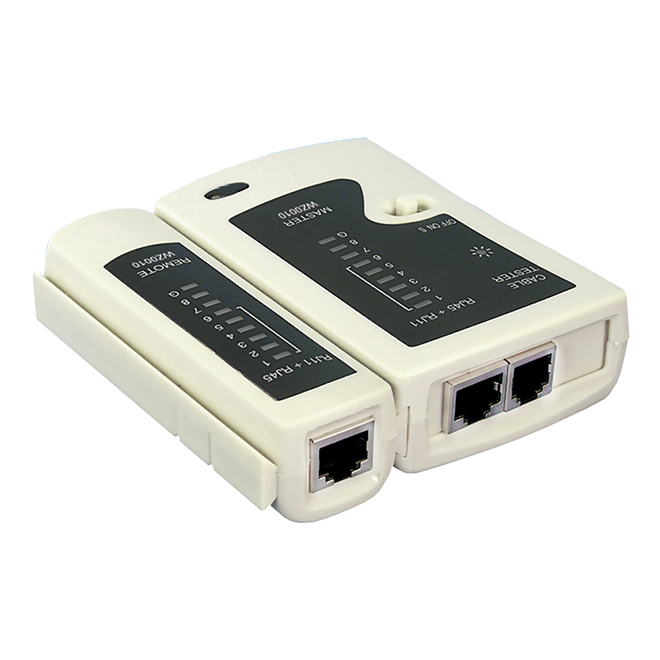 Logilink Wz0010 Cable Tester For Rj11, Rj12 AND Rj45 With Remote Unit ...