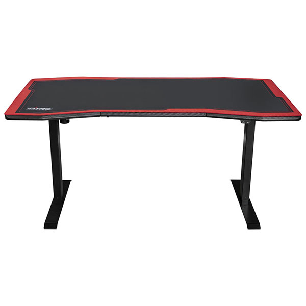 Nitro Concepts D16e Gaming Desk Carbon RED - Gaming desks (PER.590704)