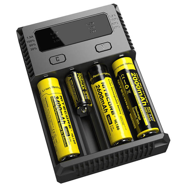 Φορτιστης Nitecore I4 Τεσσʼρων ΘΈσεων NEW - Φορτιστες μπαταριων (PER ...